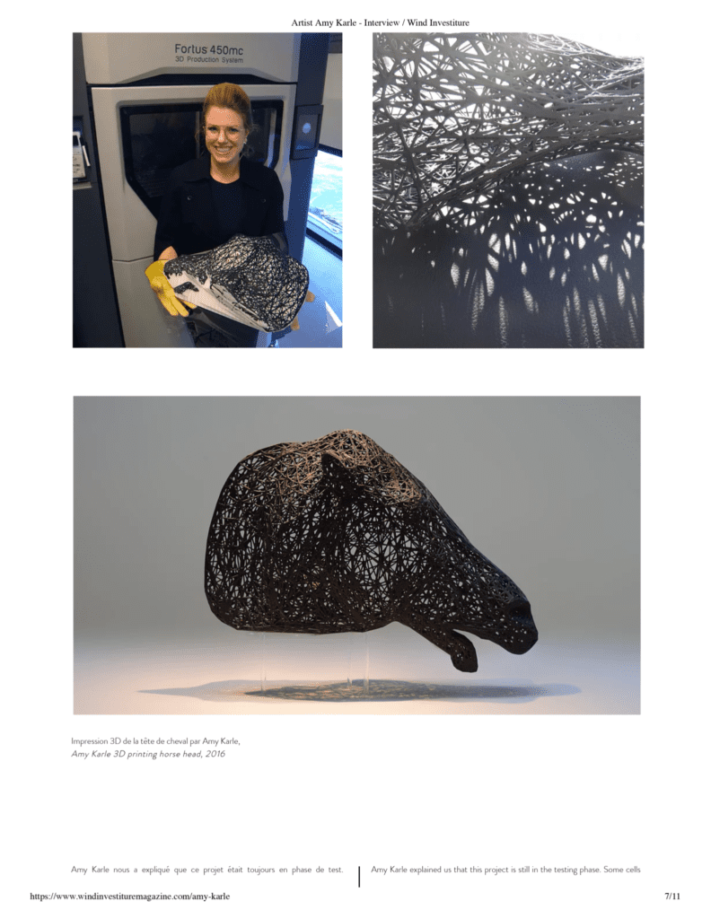 Amy Karle: A Space In-Between Art and Science - Amy Karle